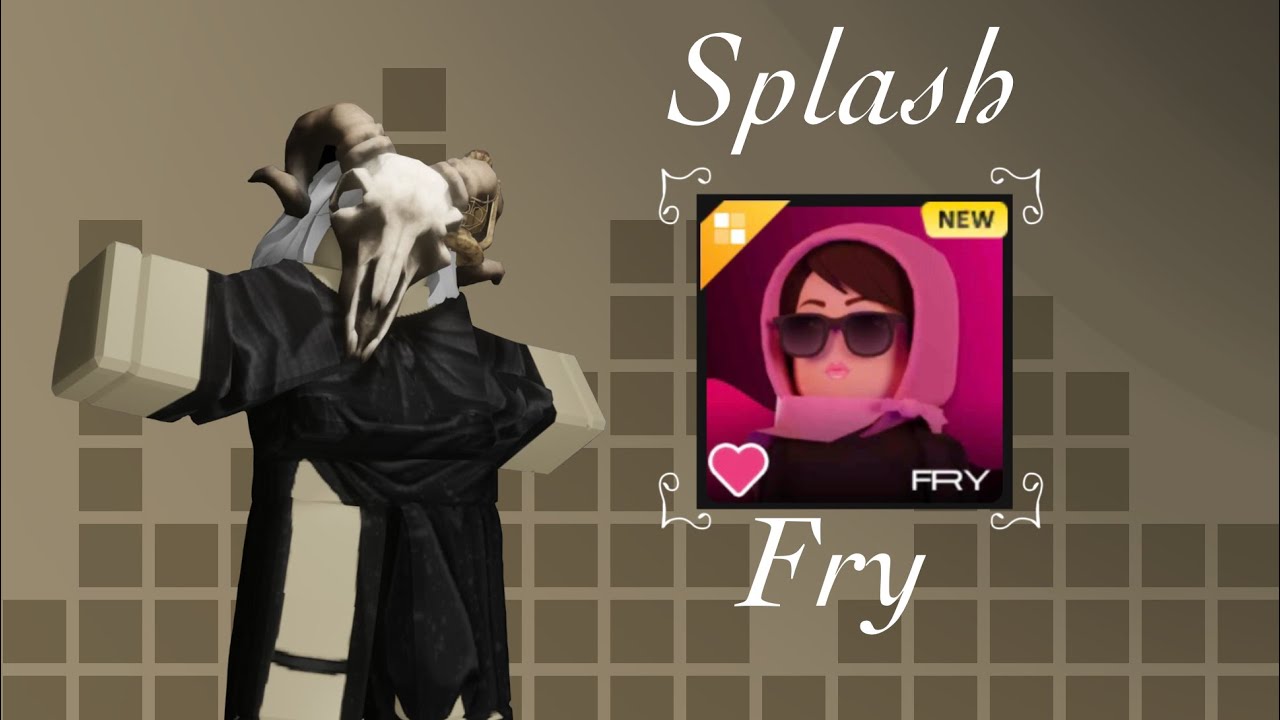 FRY// Splash Dj Roblox - YouTube