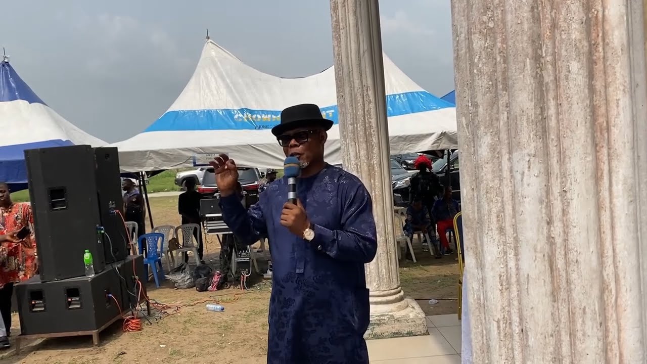 Senator Barry Mpigi Delivers Keynote Address at Ogoni Oil Resumption ...