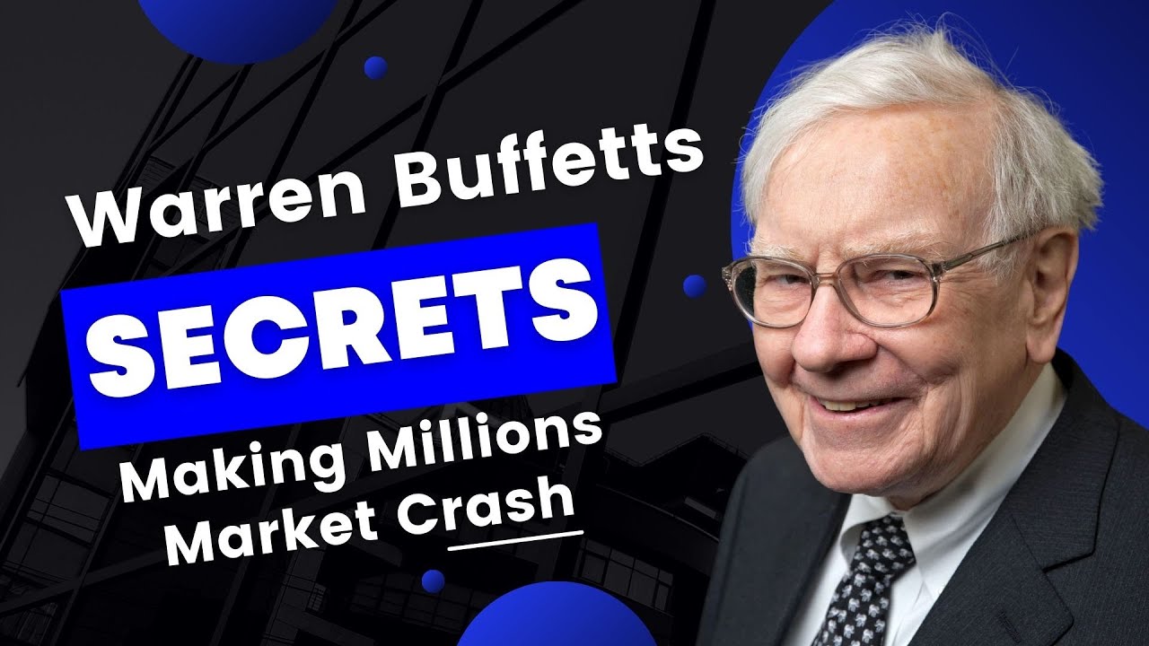 How To Make Millions From The Stock Market Crash Warren Buffett