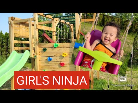 girl's ninja playground/TATA MADE - YouTube