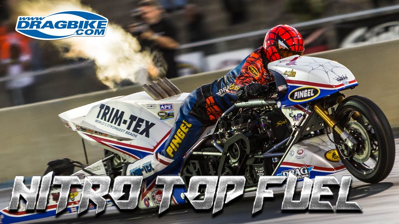 252 mph in 5 Seconds - Nitro Top Fuel Nitro Motorcycle - Larry ...