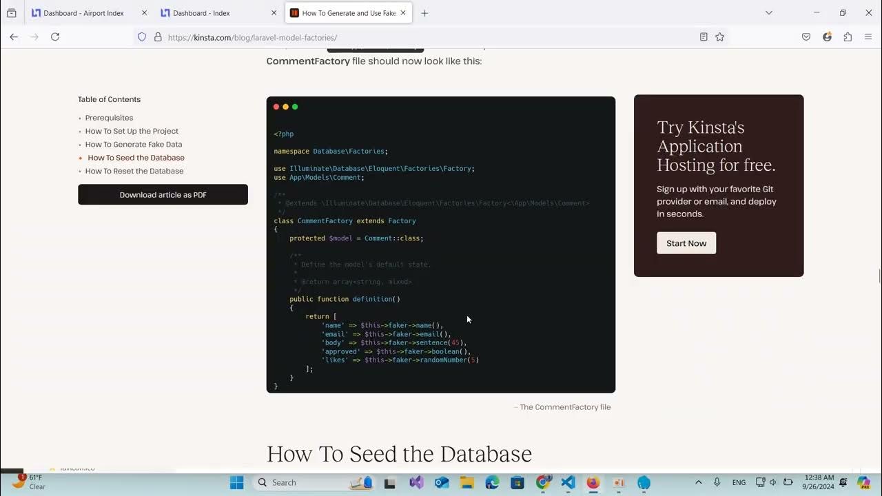C101-Laravel framework-Create CRUD Laravel framework Part II - YouTube
