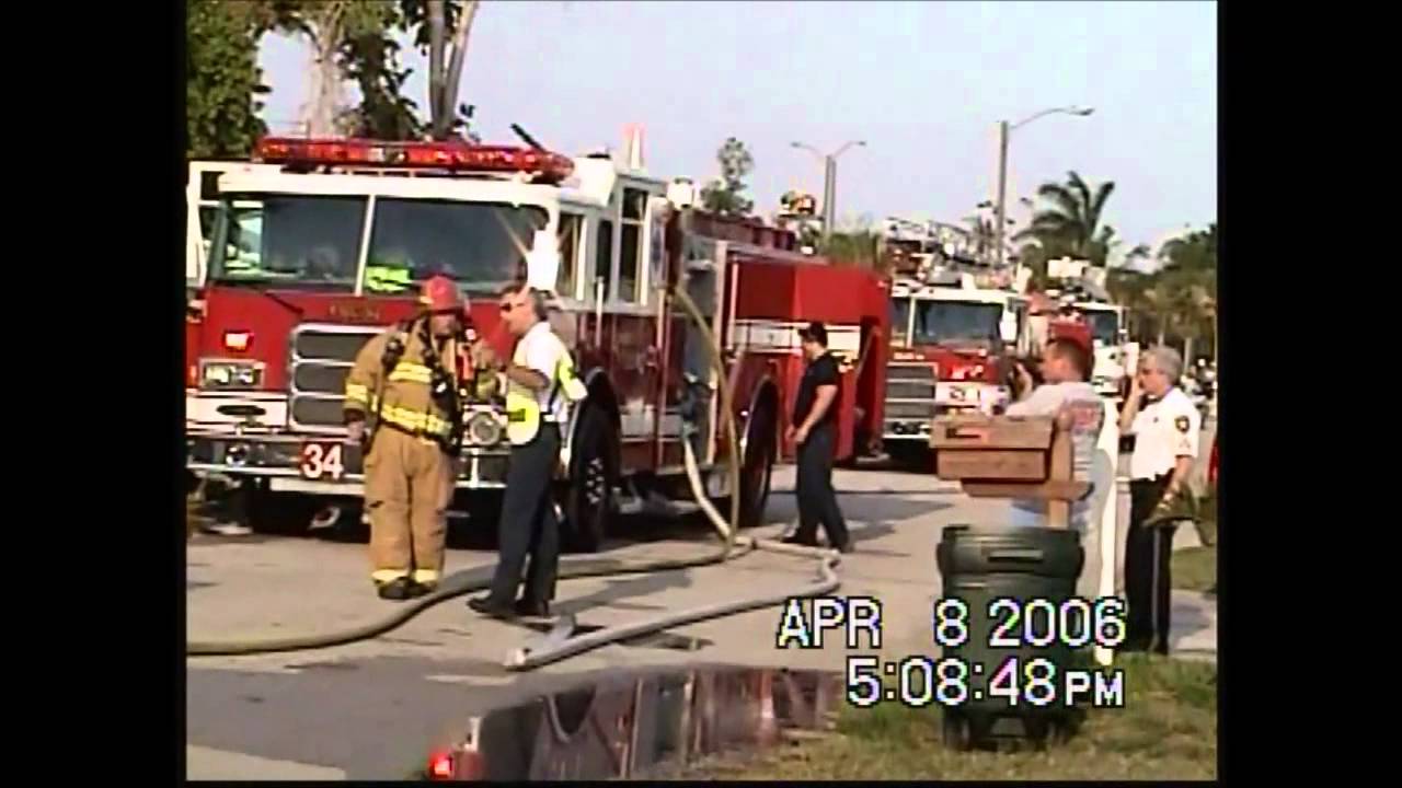 Margate Florida house fire with BCFD - YouTube