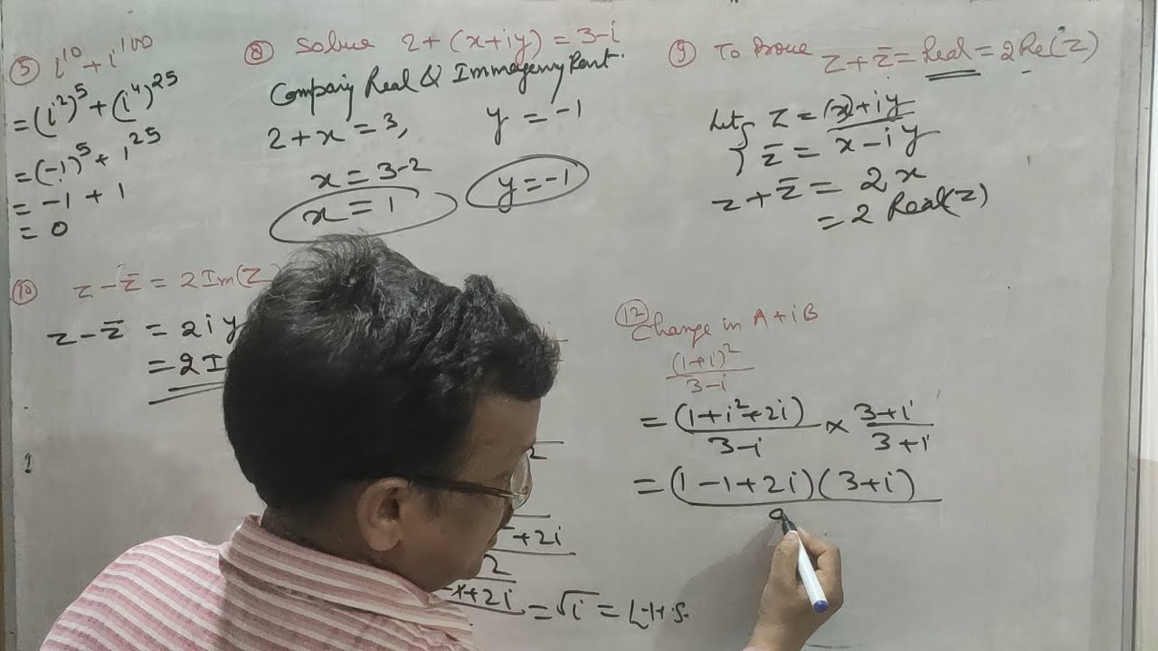 [PART 1] Complex Numbers for Class 11 (CBSE / UP) by Dr. D.C Agrawal ...