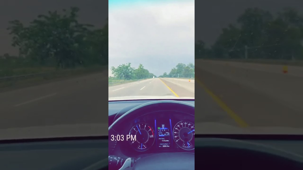Toyota Revo Full Speed Meter Down Motorway - YouTube