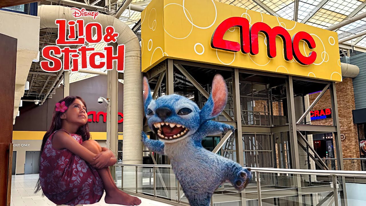 Lilo & Stitch 💙 Live Action Movie Vlog 🎥🍿at AMC Theater, Review & Toy ...