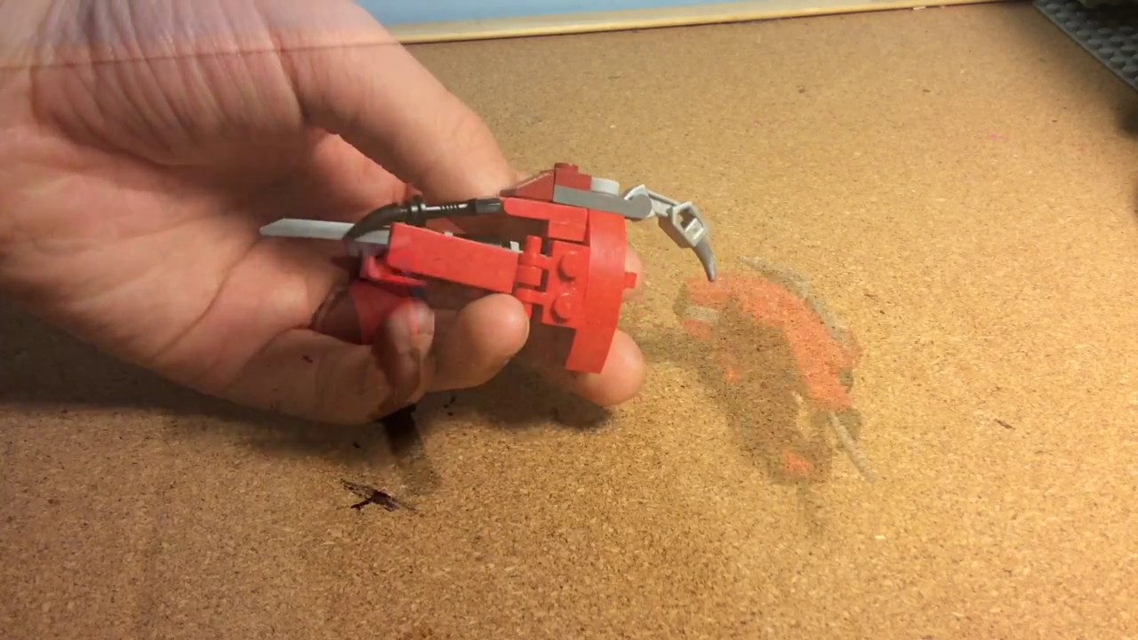 Custom LEGO Weapons: Crescent Rose (transformable) - YouTube