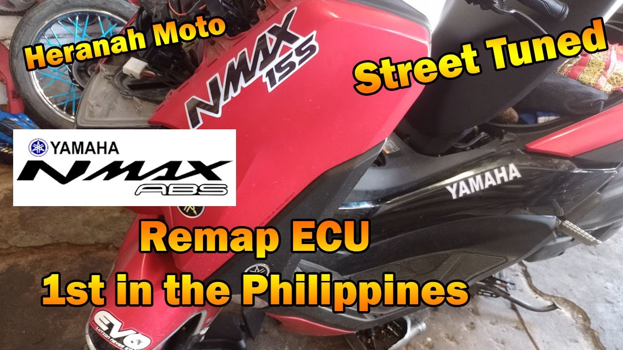 Yamaha NMAX V2 Remap ECU first in the Philippines - YouTube