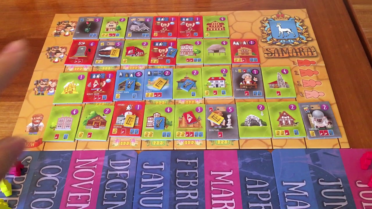 Board Game Reviews Ep #41: SAMARA - YouTube