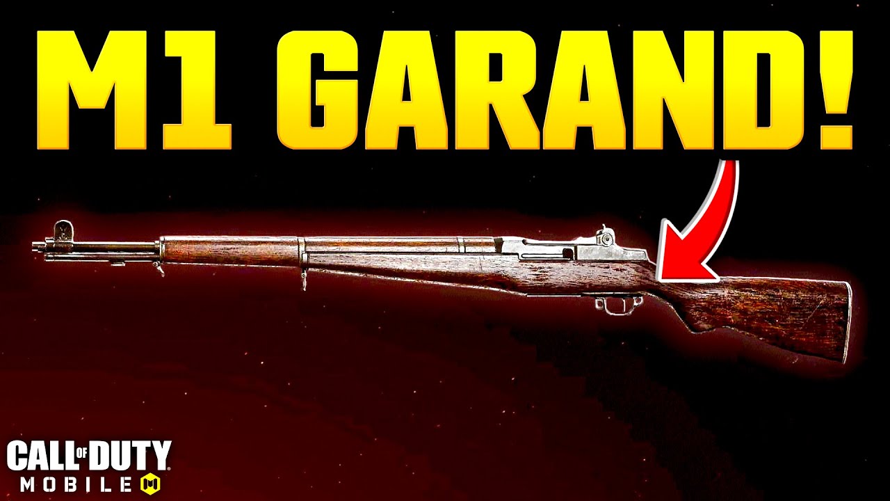 The M1 GARAND is COMING to COD Mobile... (BEST MARKSMAN?) - YouTube