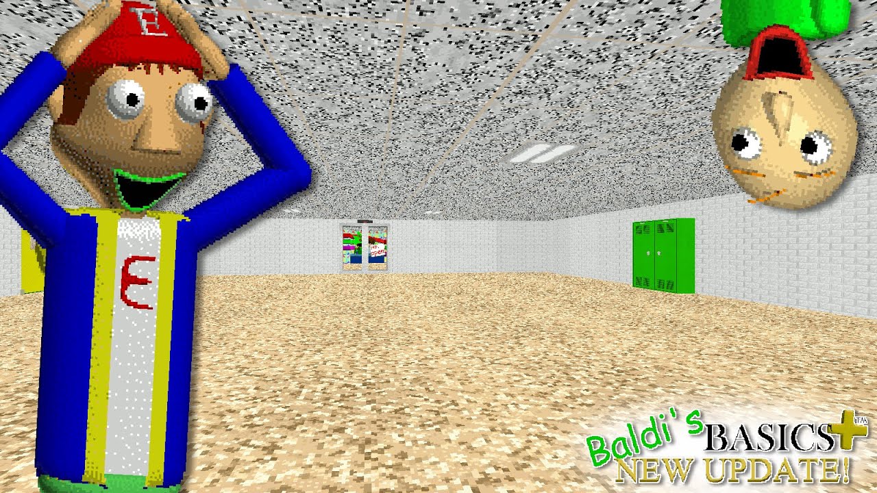 Baldi has a NEW PITSTOP! | Baldi's Basics Plus (NEW UPDATE) - YouTube