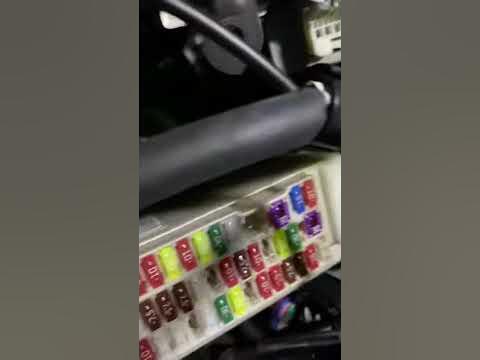 Предохранитель на прикуриватель и розетку 220 v прадо 150 - YouTube