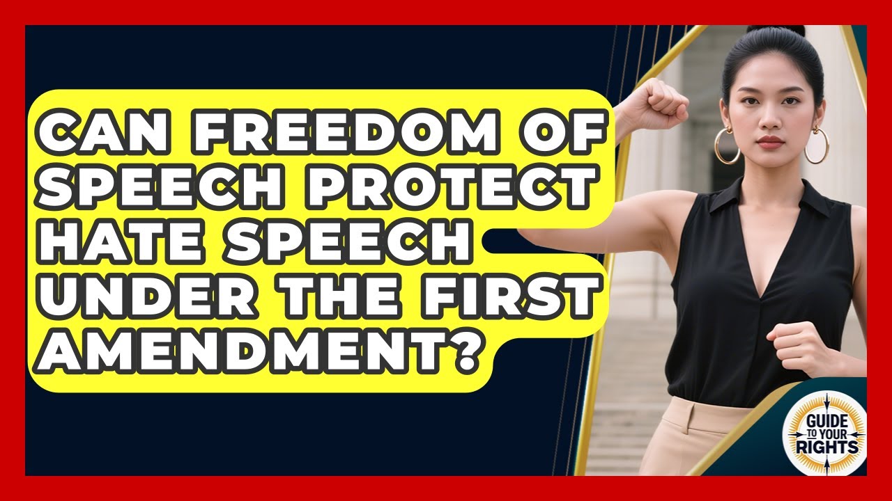Can Freedom of Speech Protect Hate Speech Under the First Amendment ...