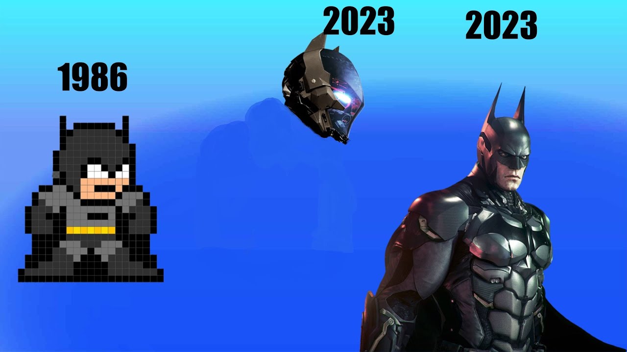 Evolution of Batman Games 1986-2023 - YouTube