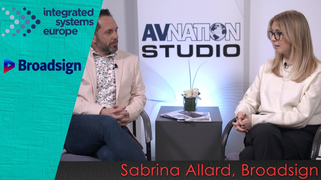 The Power of Digital Signage Systems With Broadsign at ISE 2023 - YouTube