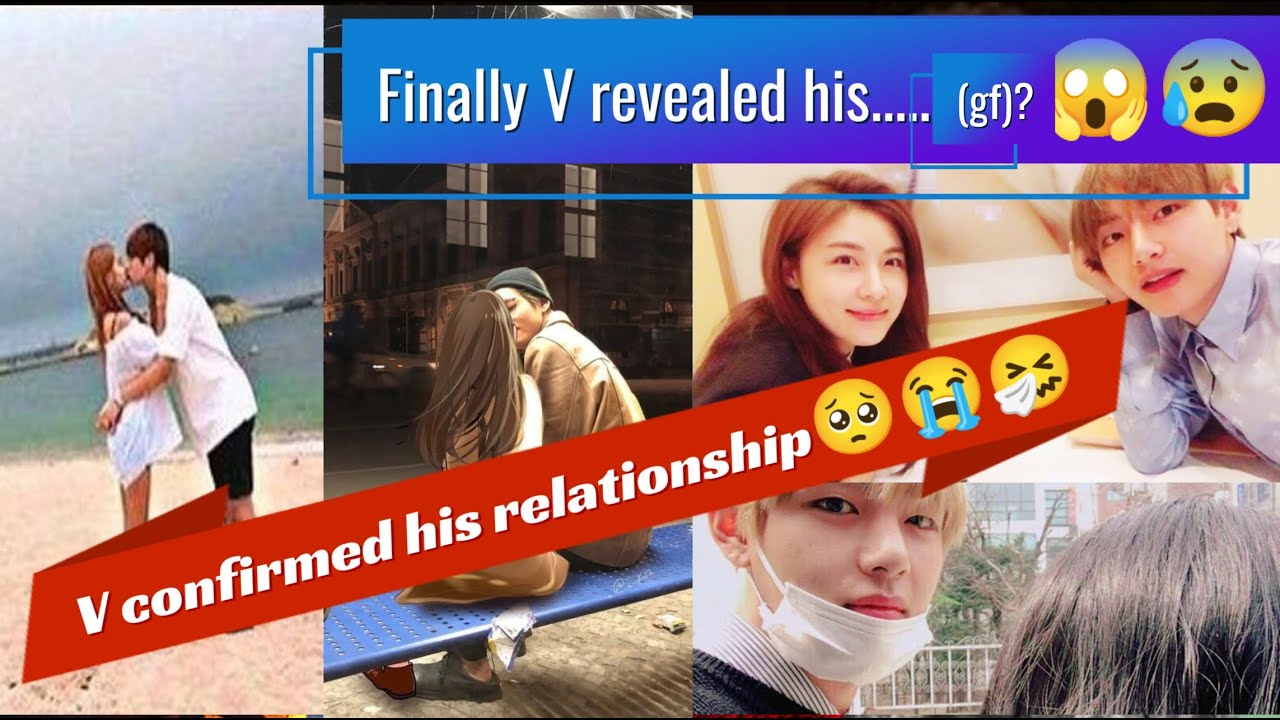 BTS V finally revealed his new girlfriend 2024😱😭V confirmed his ...