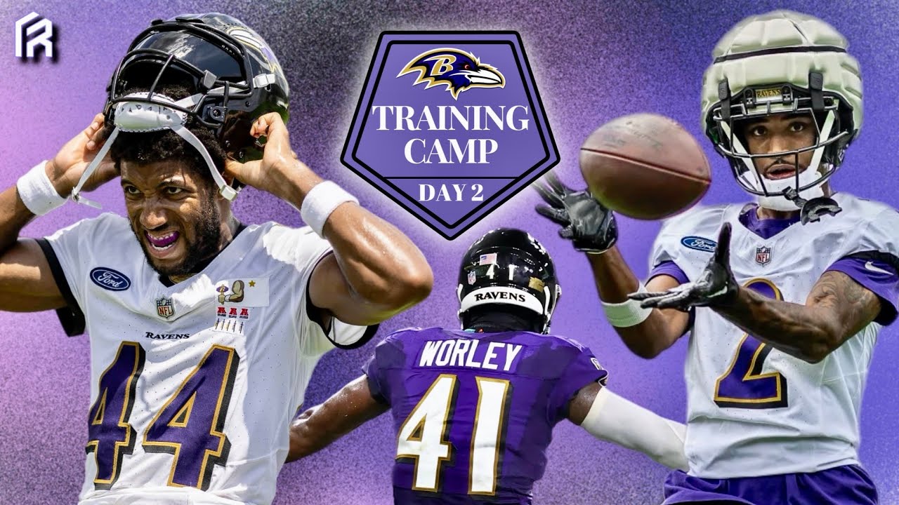 Baltimore Ravens Secondary Looks SPECIAL On Day 2 Of Training Camp ...
