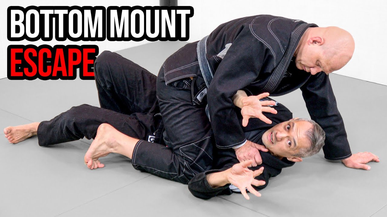 How to Escape from Bottom Mount - YouTube