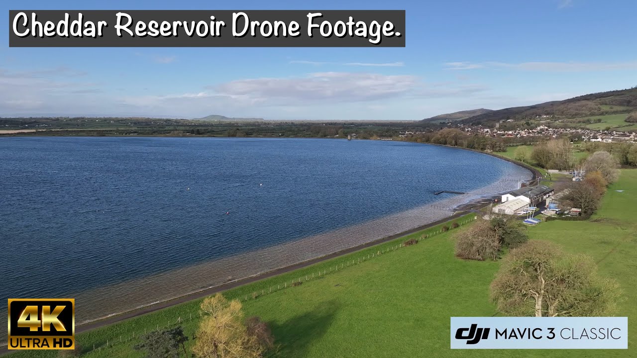 Cheddar Reservoir | Drone Footage 4K | DJI Mavic 3 Classic #cheddar # ...
