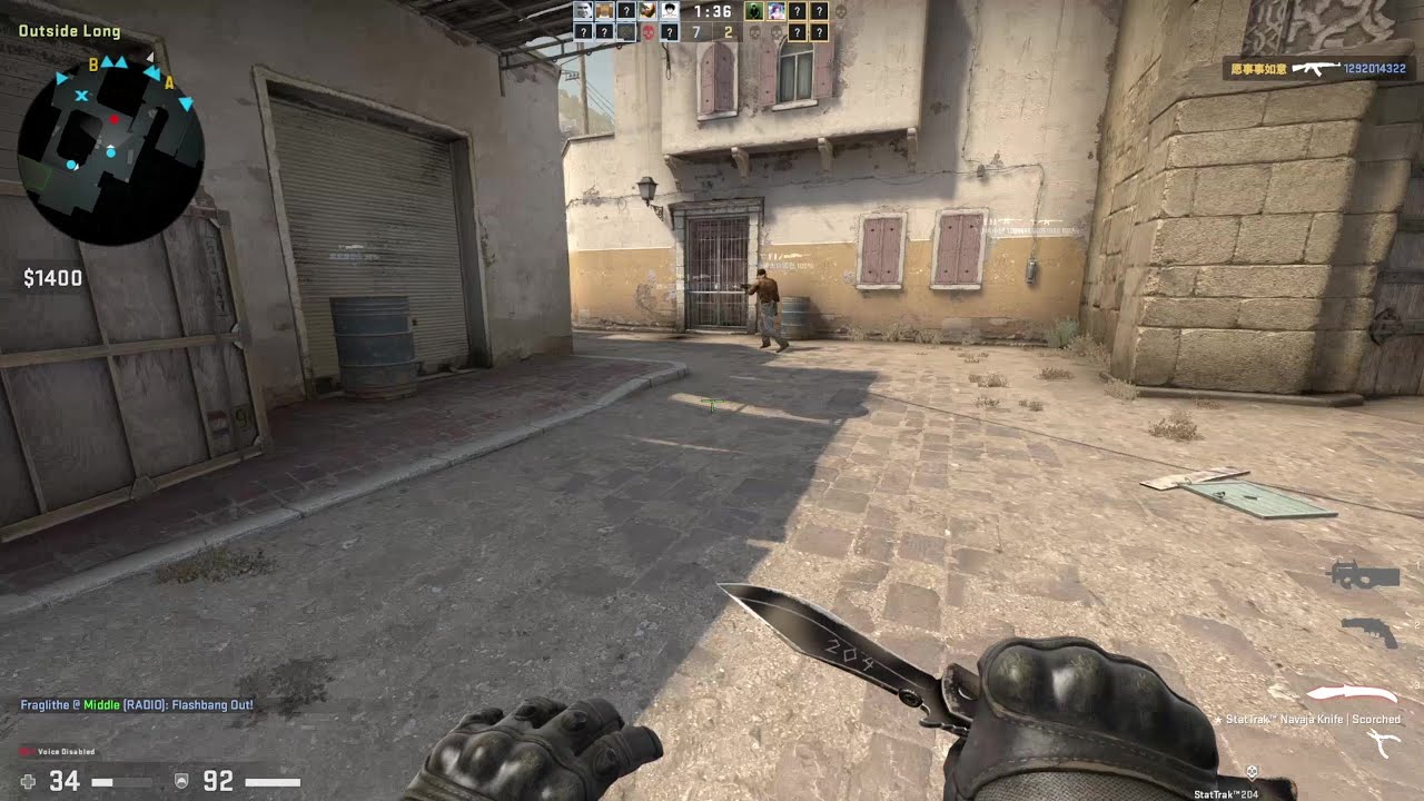 CS:GO - StatTrak™ Navaja # 205 (THROWBACK) - YouTube