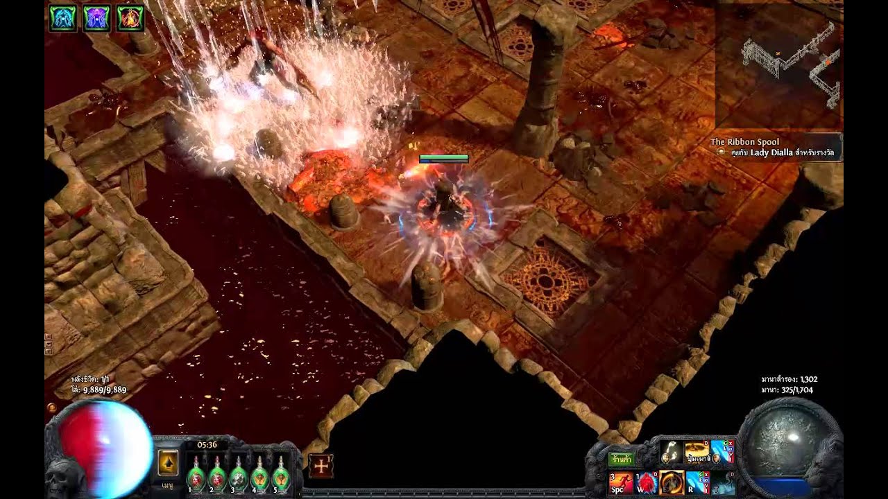 Path of Exile TH Scion Avatar of Fire CI Whispering Ice Build - YouTube