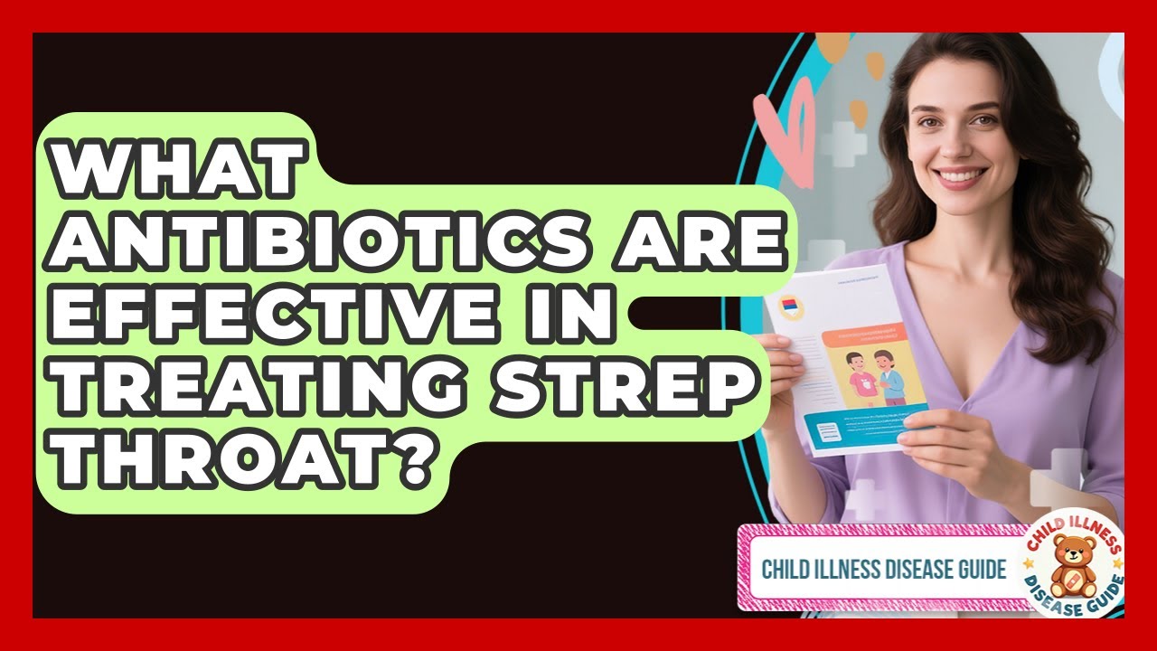What Antibiotics Are Effective in Treating Strep Throat? | Child ...