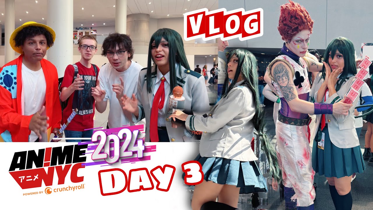 🌱Vexbolts yesloth and powenvy at AnimeNYC 2024 Day 3 ?! Interview w ...