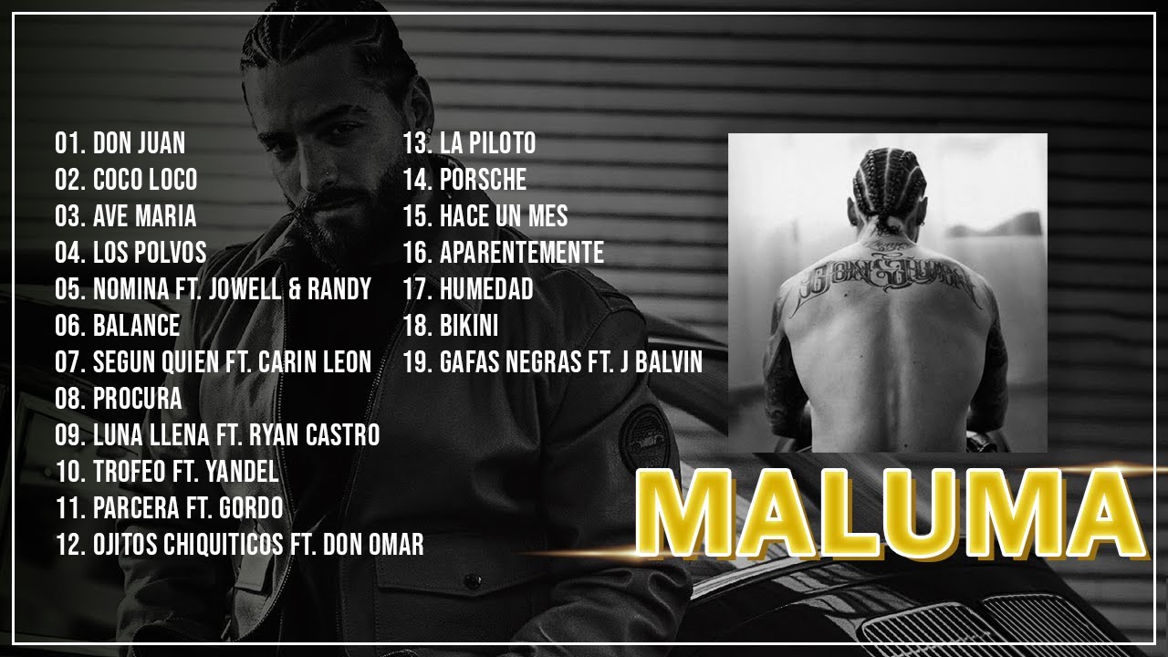 Maluma - Don Juan (Album Completo) - YouTube