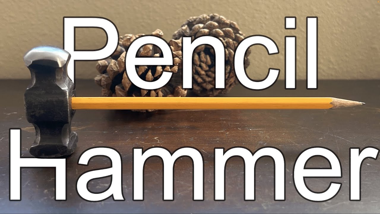 Turning a Pencil Into a Hammer - YouTube