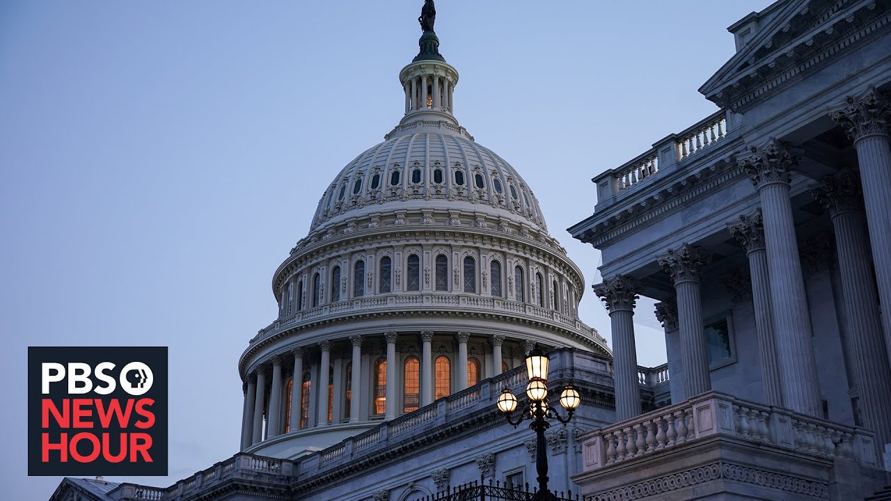 U S Senate Nears Passage Of 1 Trillion Infrastructure Plan Youtube