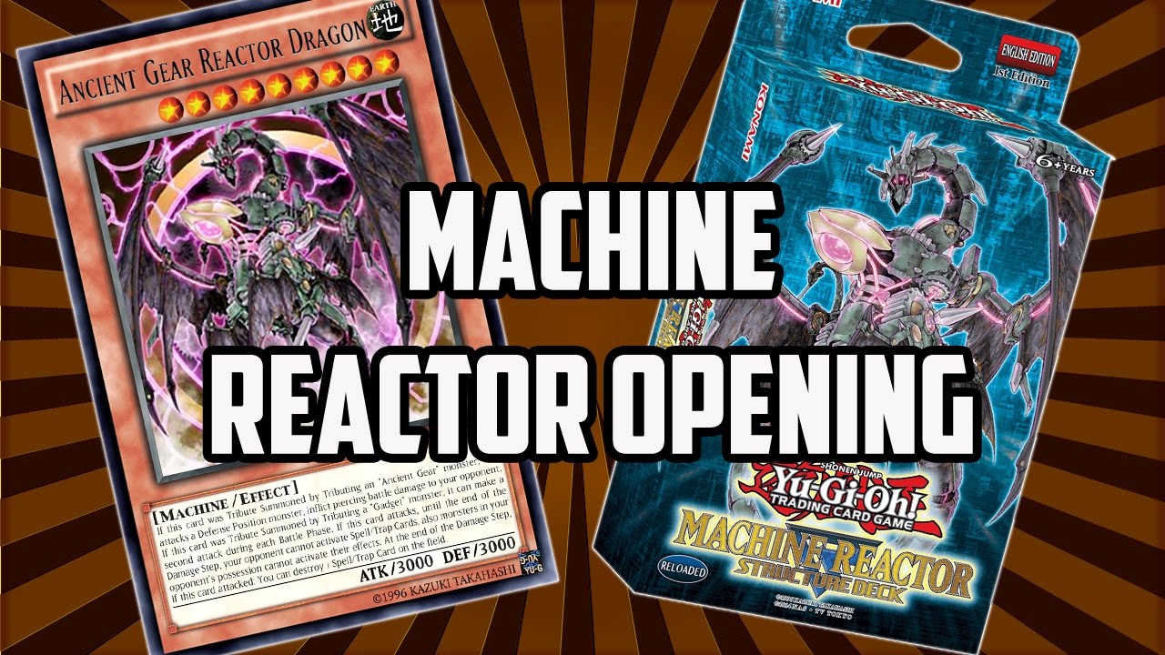 Machine Reactor Structure Deck YuGiOh Opening 2017 - YouTube