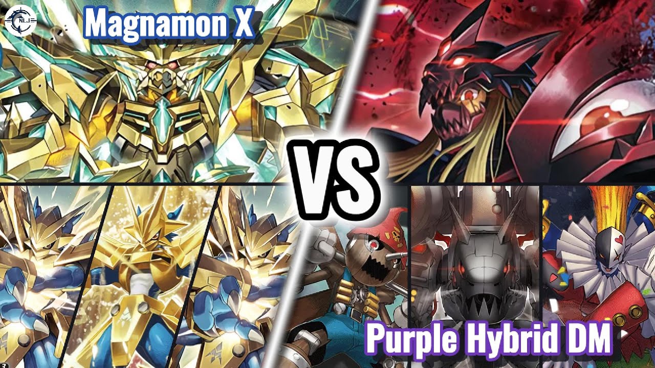 Magnamon X Vs. Purple Hybrid DM, Locals Rd. 3 Match EX08 format ...