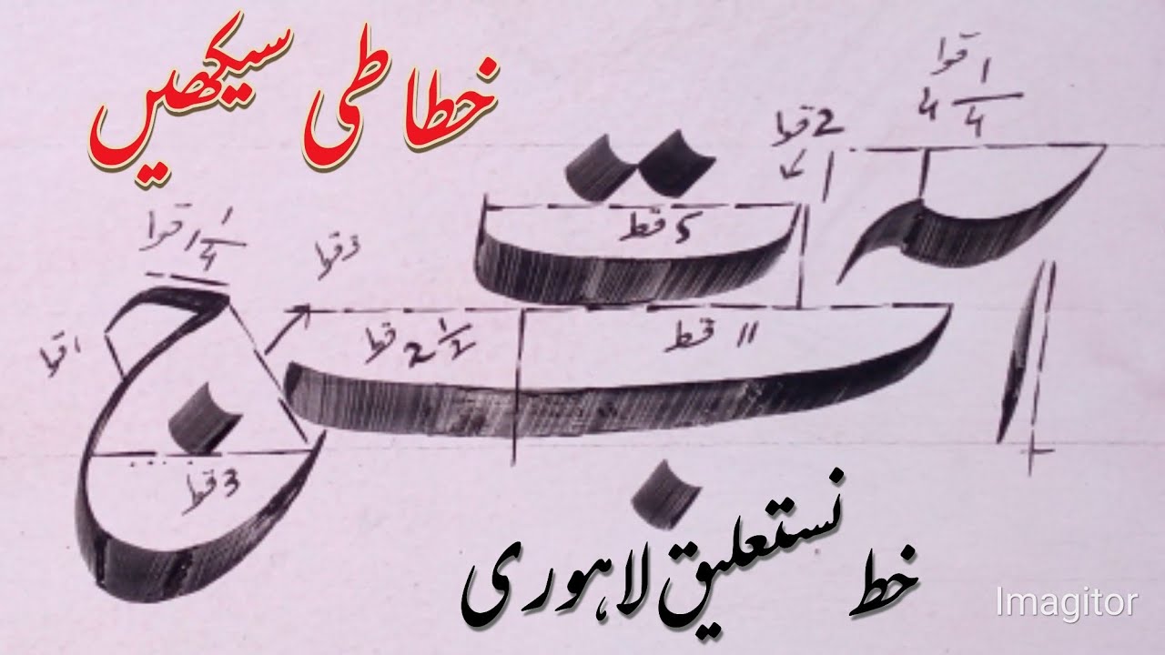 how to writ urdu alphabets in khat e nastaleeq lahoree, #urdu ...