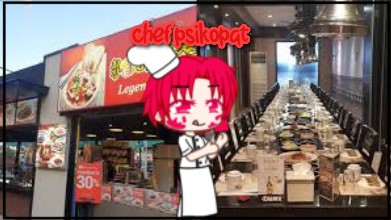 chef psikopat || gacha club|| gcmm|| warning || mini movie no part ...