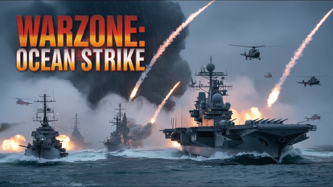 "Modern Naval Warfare: Epic Battle at Sea | Cinematic Military Action ...