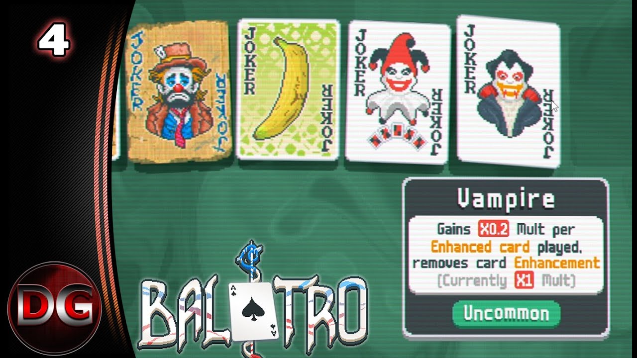 Balatro - Let's Play! - We've gonna feed this Vampire everything! - Ep ...