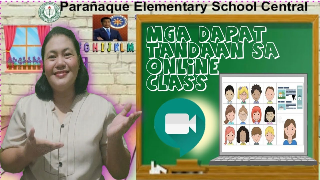 Mga Dapat Tandaan Kapag Dadalo sa Online Class - YouTube