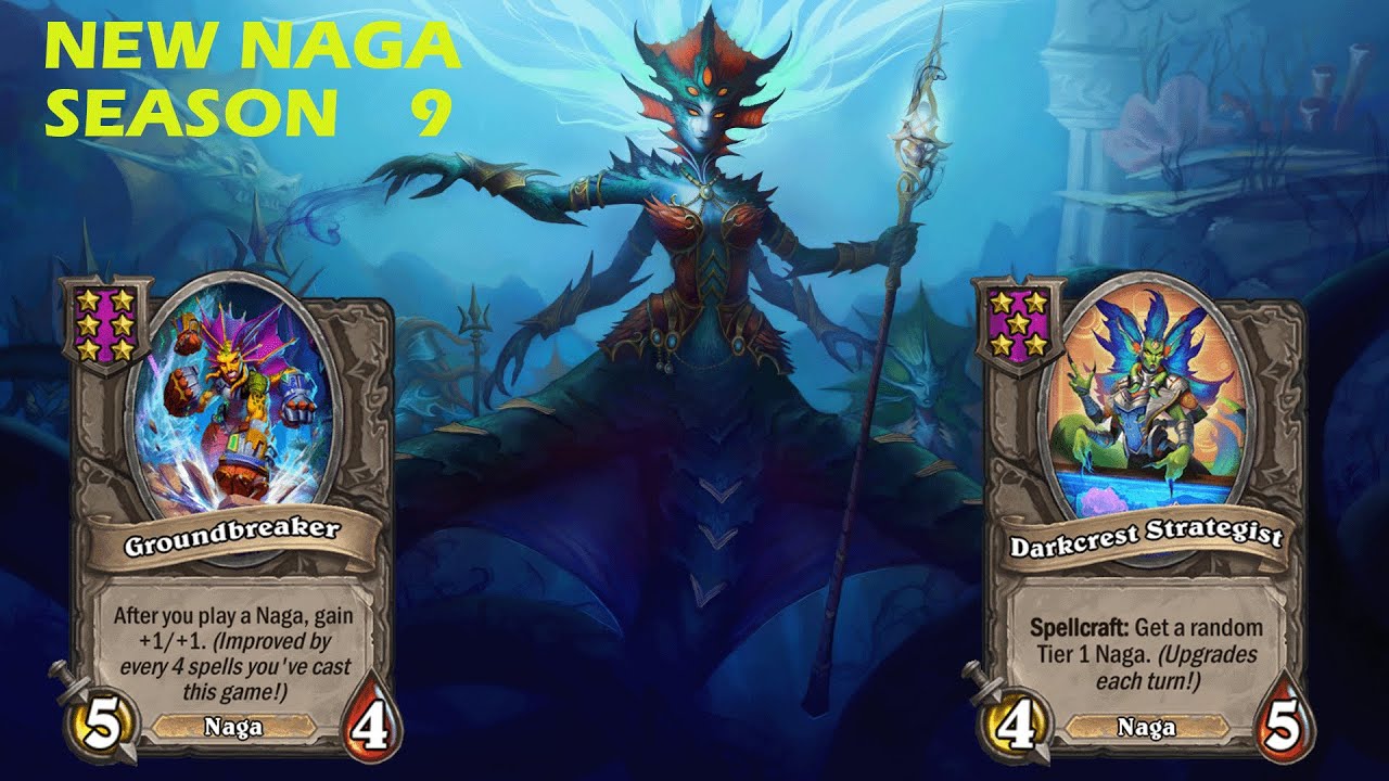 Best Naga Card For This Season | Hearthstone Battlegrounds - YouTube