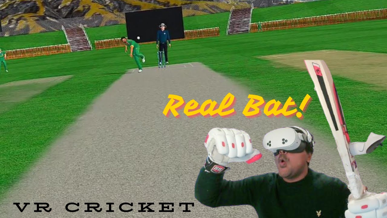 Cricket in VR with REAL BAT & KIT | India Vs South Africa | Ind Vs SA ...