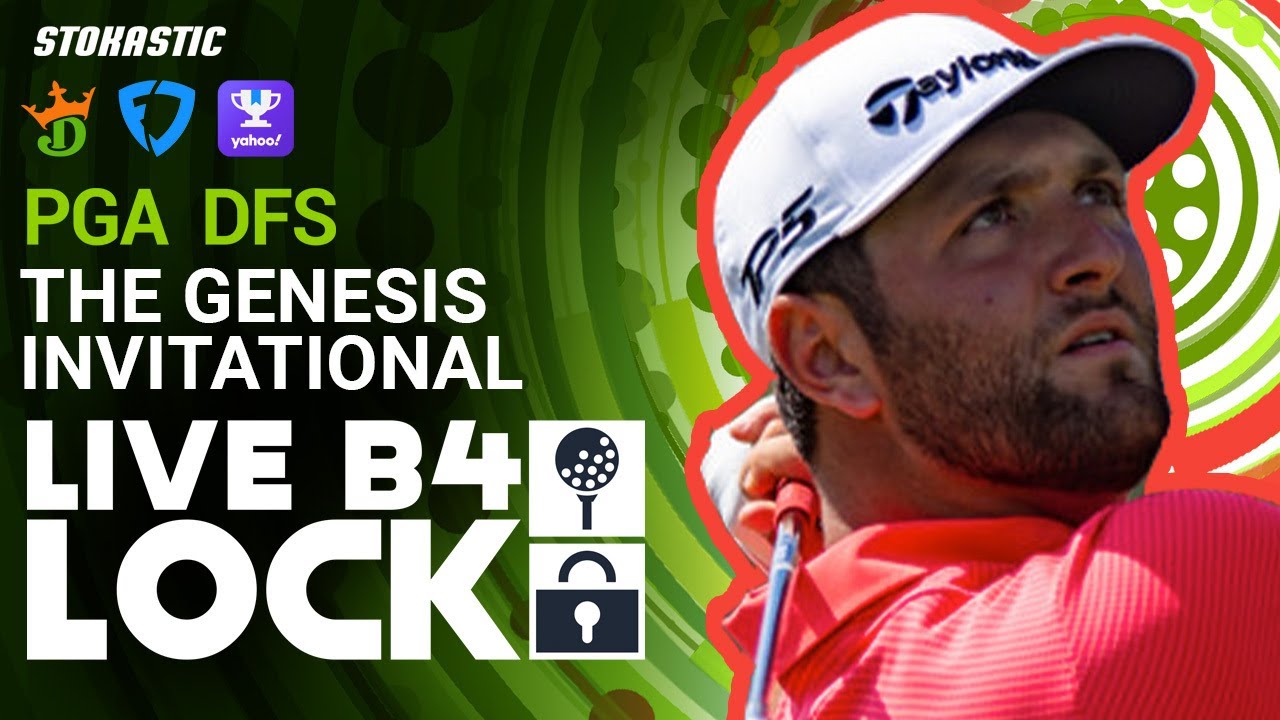 2023 Genesis Invitational PGA DFS Picks | Golf DFS Live Before Lock ...