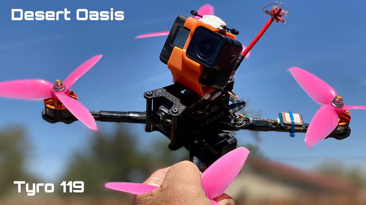 Desert Oasis Tyro 119 fpv escape - YouTube