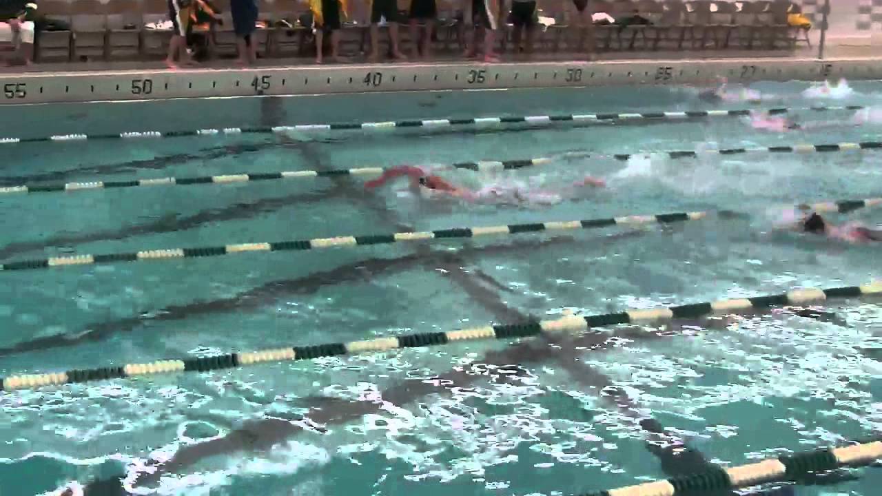 31Jan2013 Lynch pool/team record 100 free vs Winona - YouTube