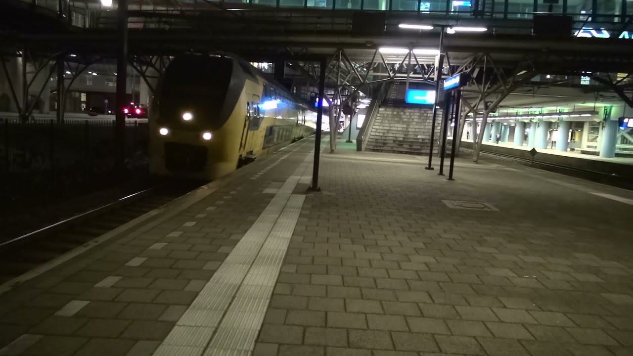 Vertrek NS VIRM 8635 op station Amsterdam Sloterdijk - YouTube