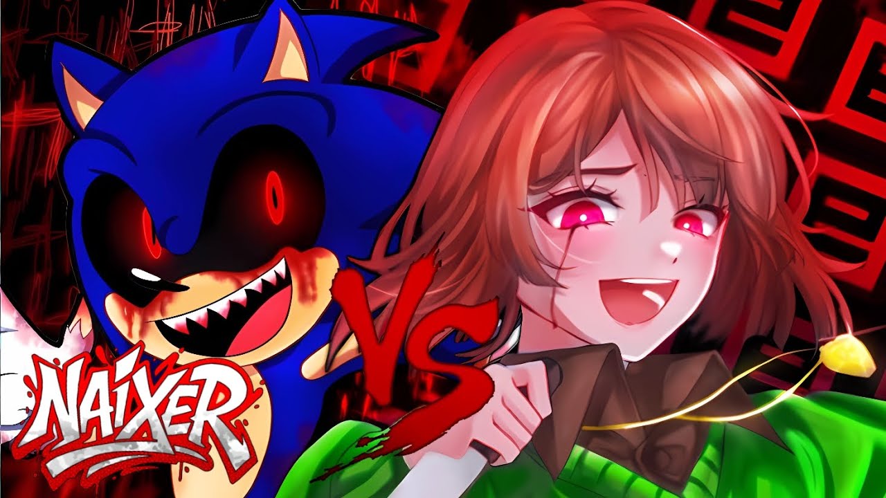 Sonic.exe VS Chara [Sonic/undertale]ft @pilpalu6173 - YouTube
