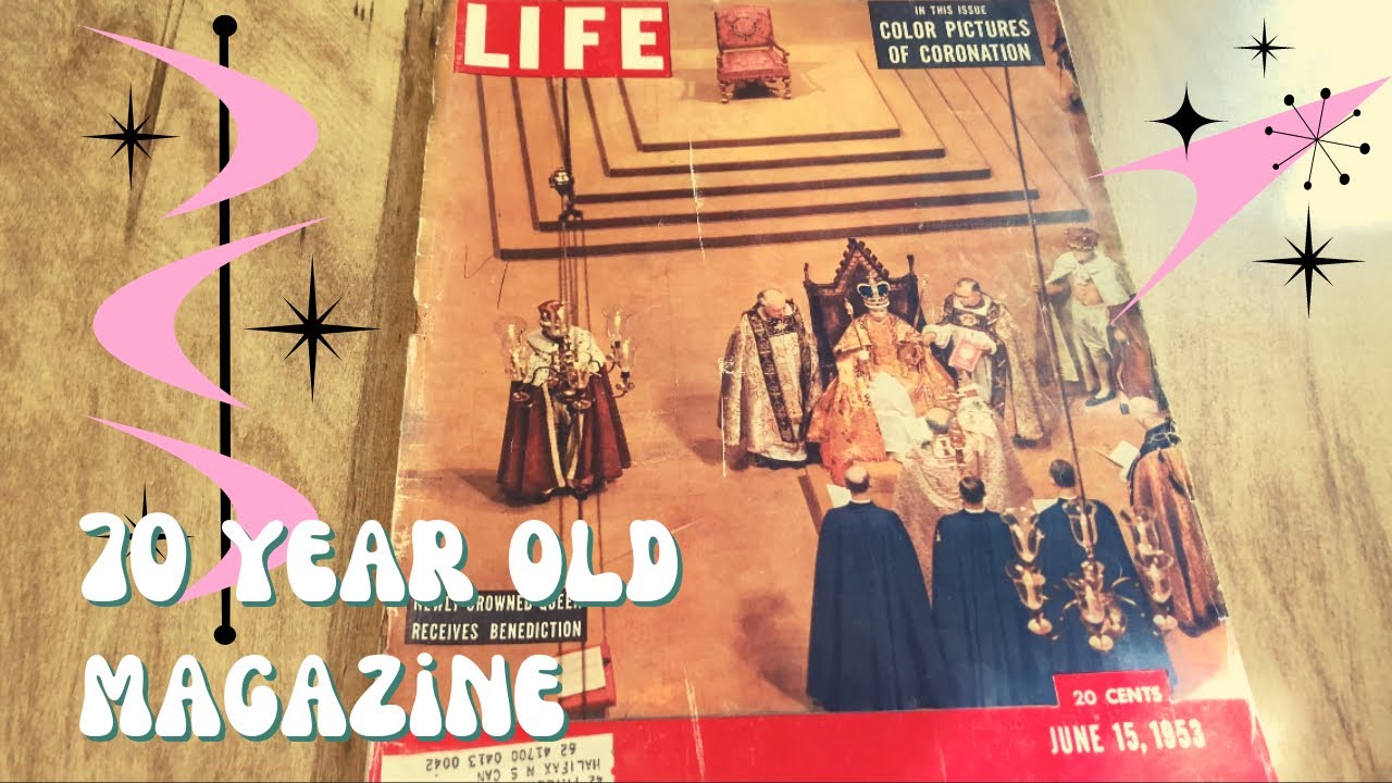 VINTAGE 1950S MAGAZINE FLIP THROUGH - YouTube