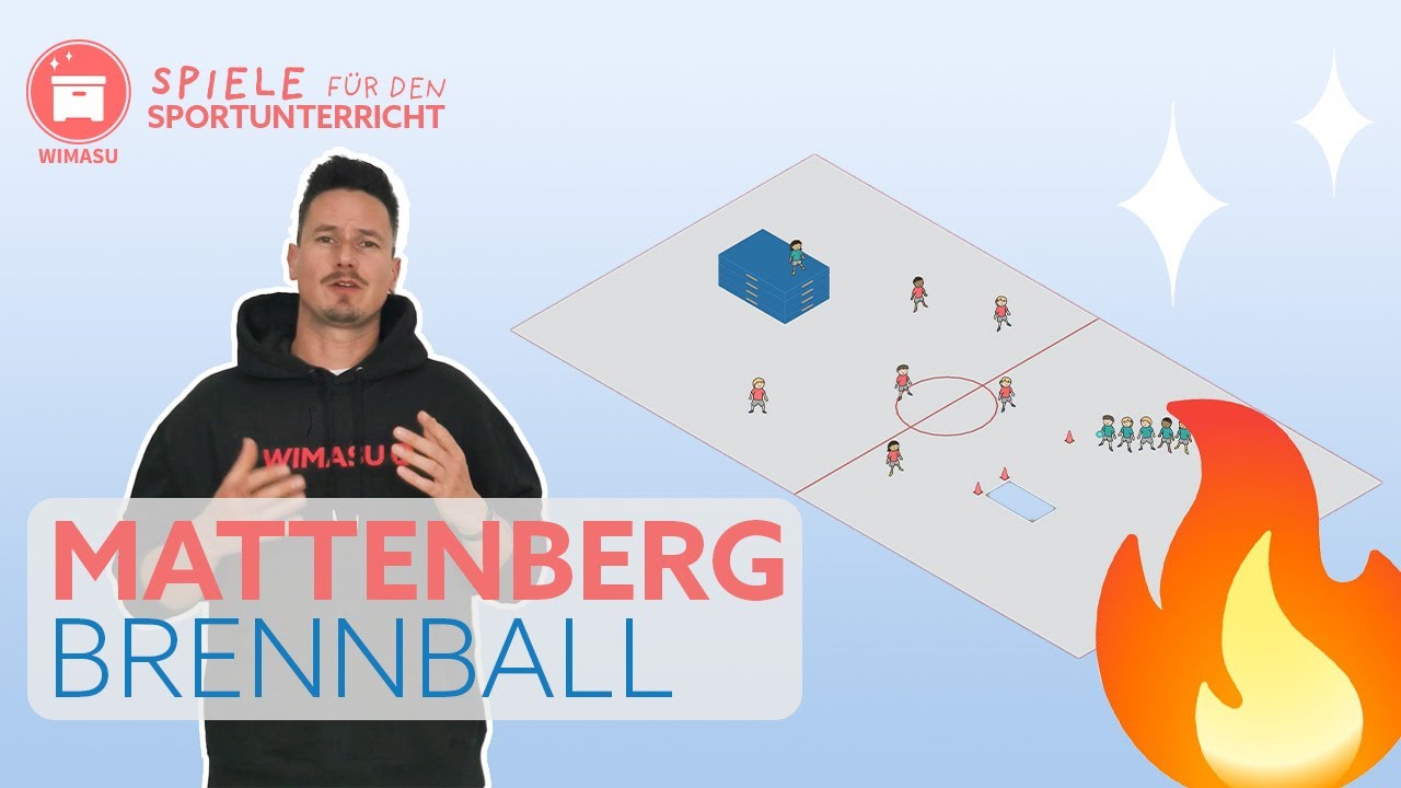 Mattenberg-Brennball - Spiele für den Sportunterricht I Folge 11 - YouTube
