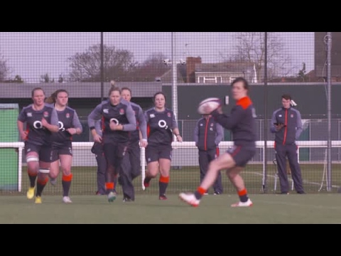 Red Roses training session - YouTube
