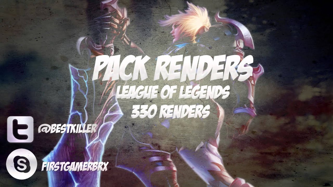 League Of Legends Render Pack