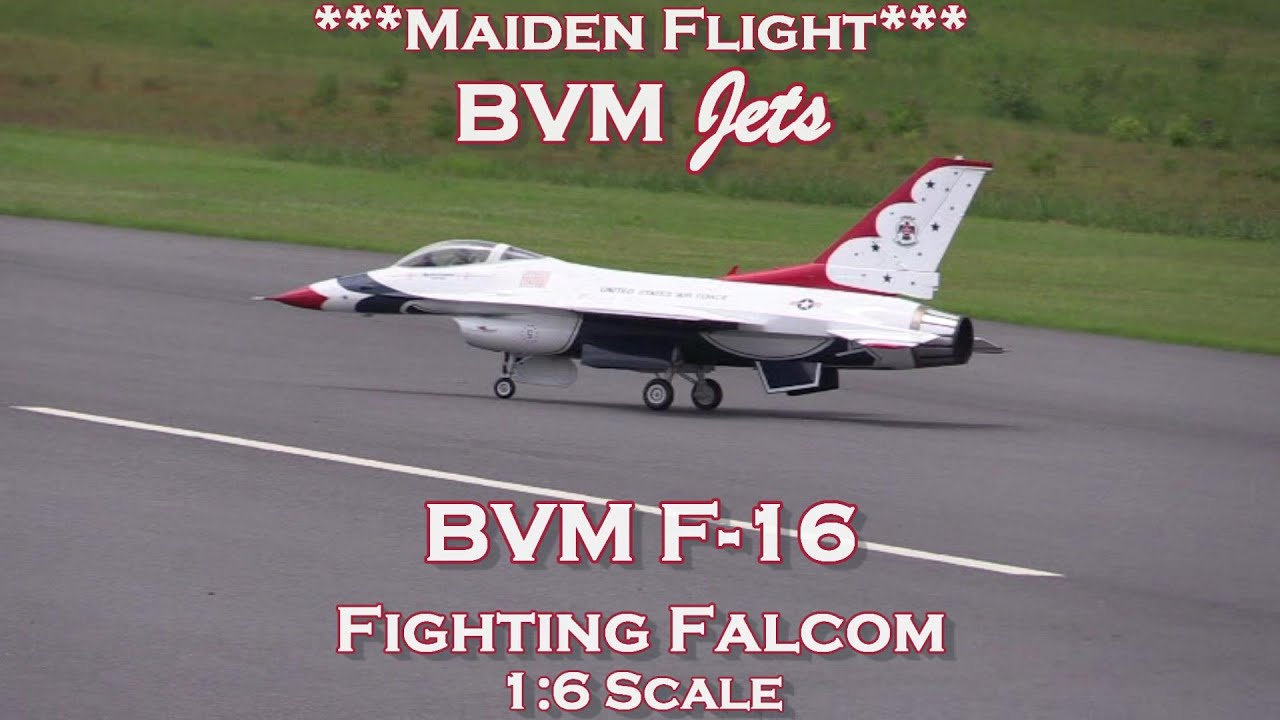 Pedro Sanchez - BVM Jets BVM F-16 Fighting Falcon 1:6 scale Jet Maiden ...