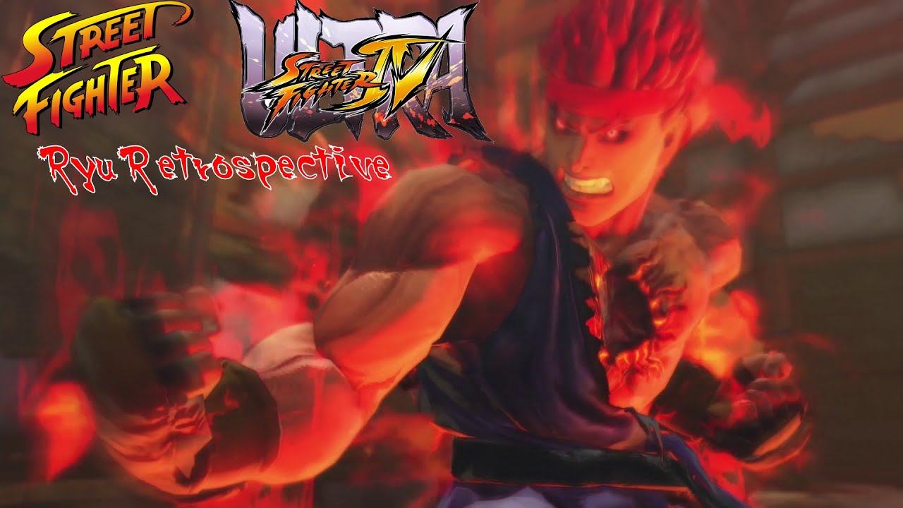 Street Fighter Ryu Retrospective Ultra Street Fighter IV(Fighting My ...